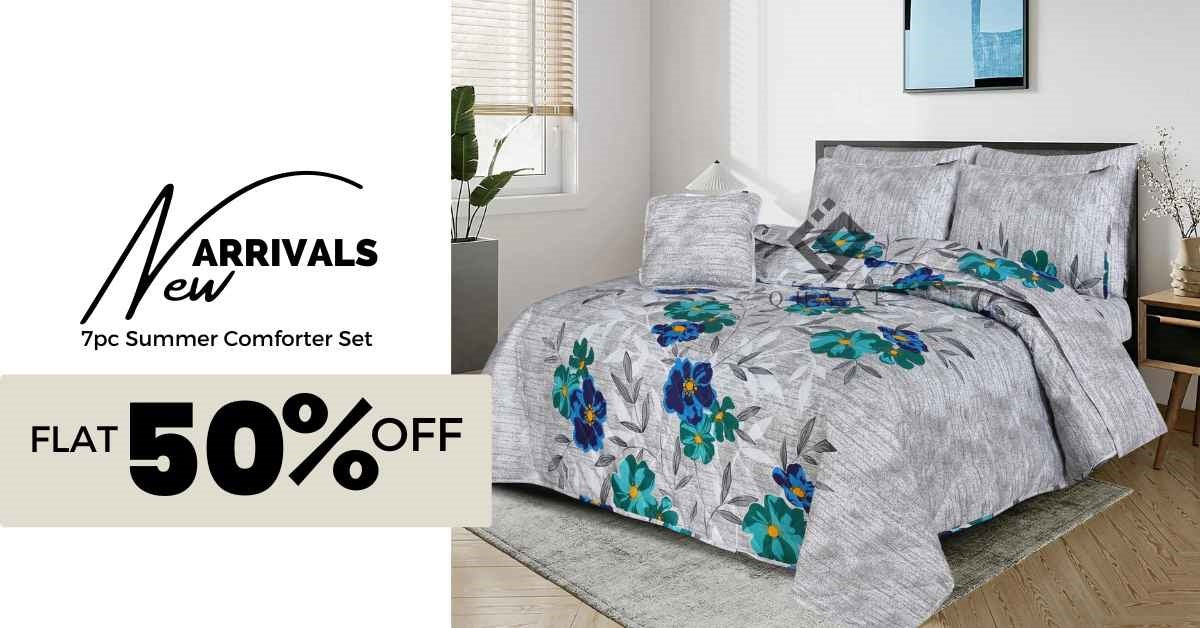 Buy Bed Sheets Set Online in Pakistan | Qhaaf Bedding – qhaaf.com