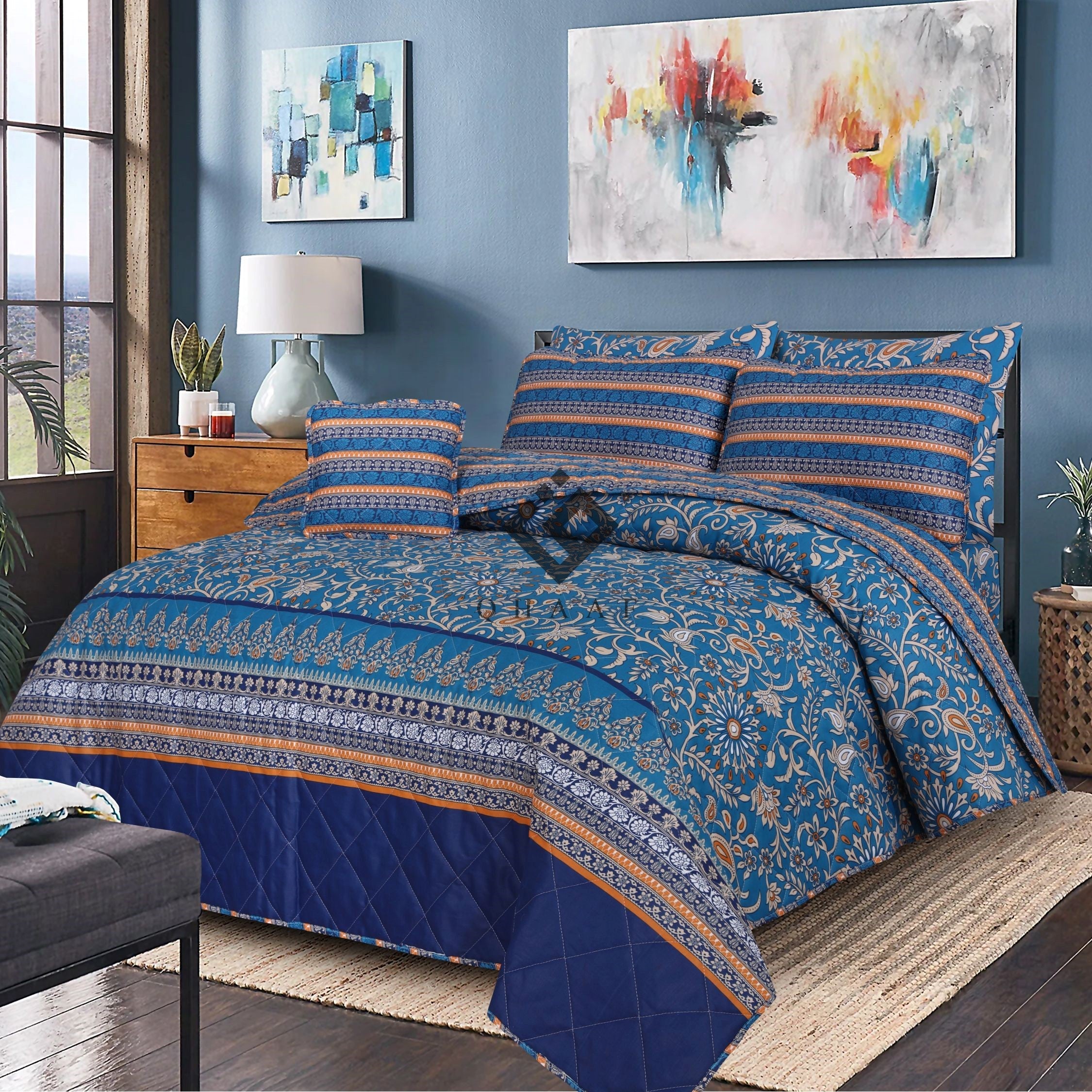 Best Bedsheet Designs Online In Pakistan | Qhaaf Bedding – qhaaf.com